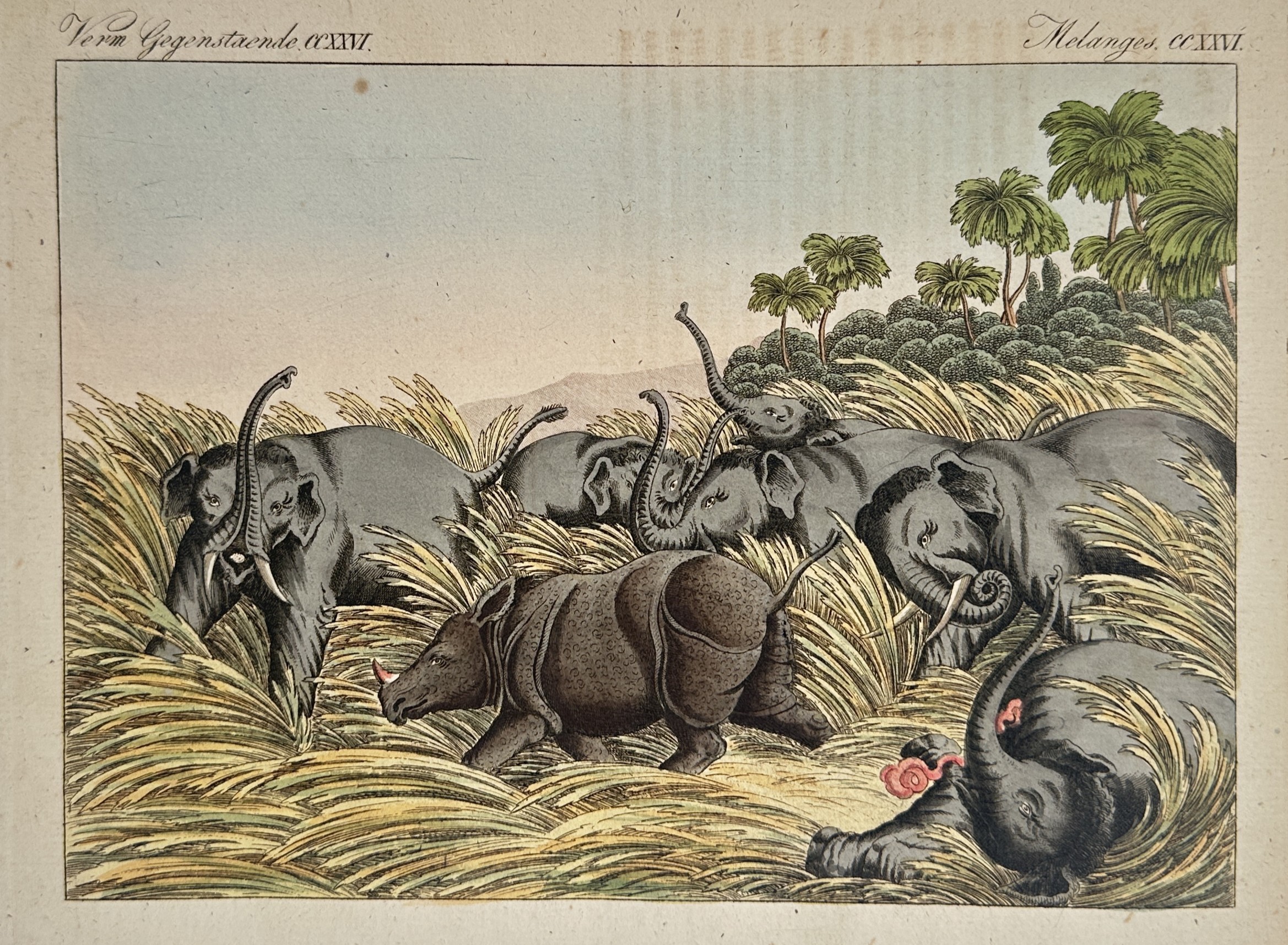 Friedrich Justin Bertuch (1747–1822) – Indian Elephants | Auktion