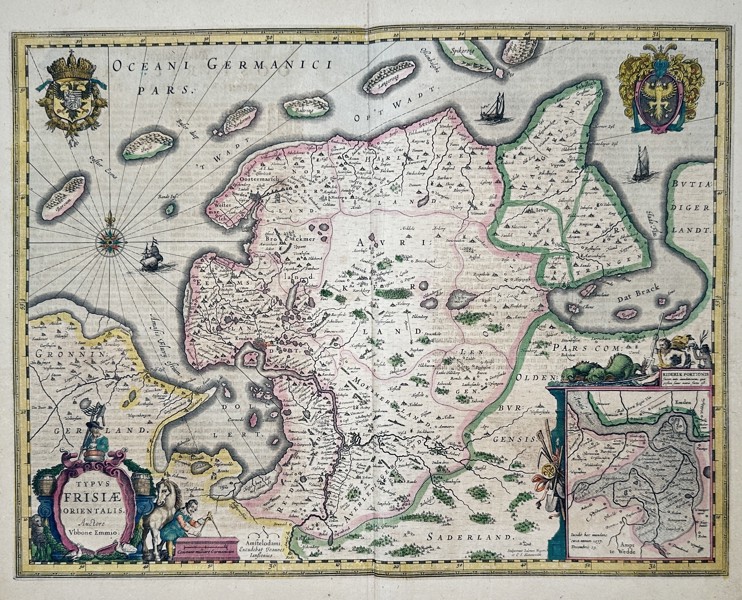 Henricus Hondius (1597–1651) – Map o… | Auktion.se