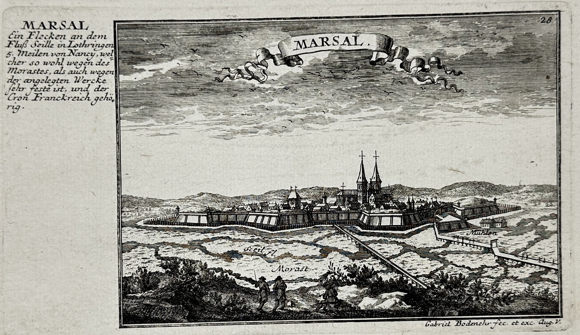 Gabriel Bodenehr the Elder (1664–1758) – Marsal – Coppe | Auktion