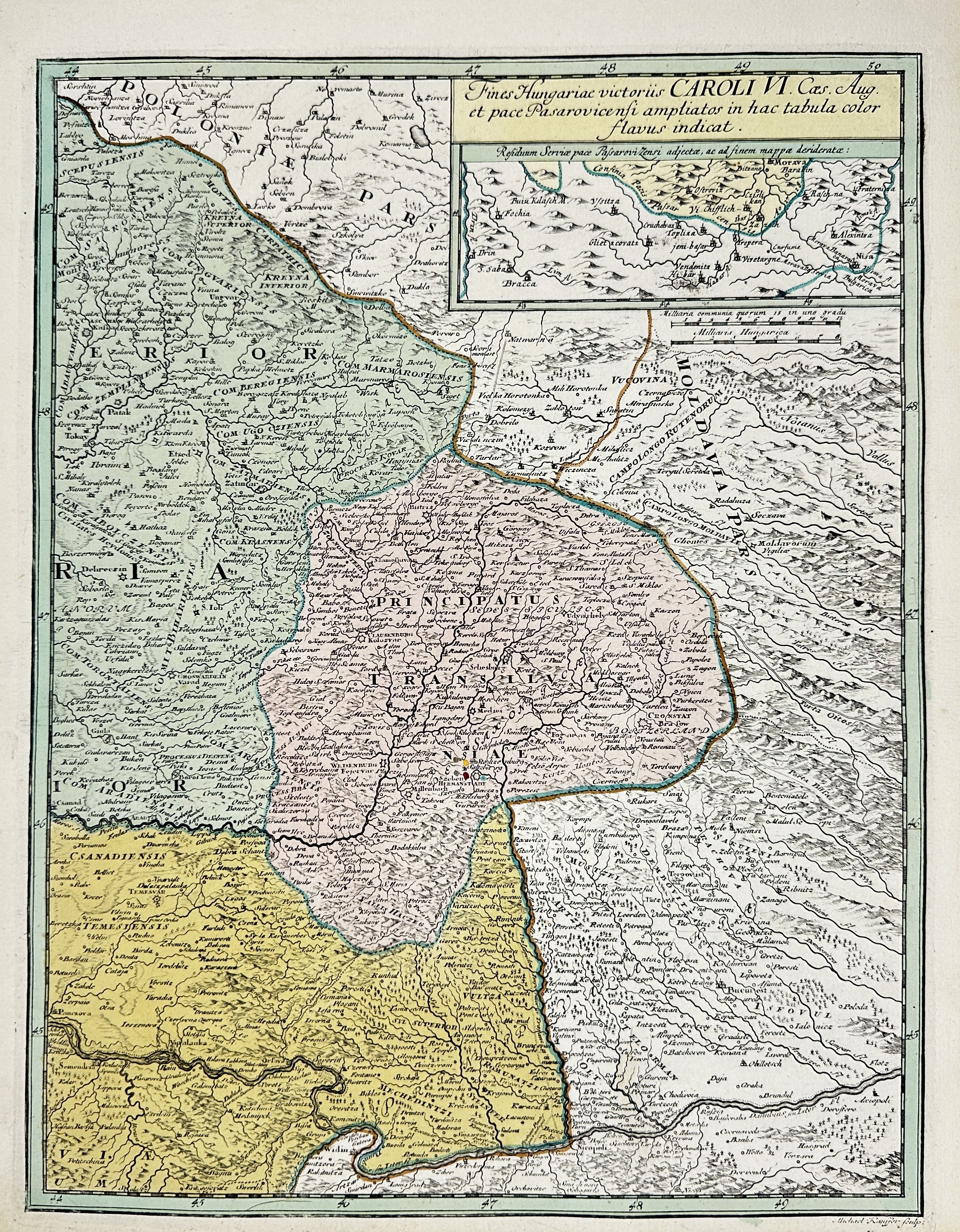 Christoph Weigel (1654–1725) – Map of the Enlarged Bord | Auktion