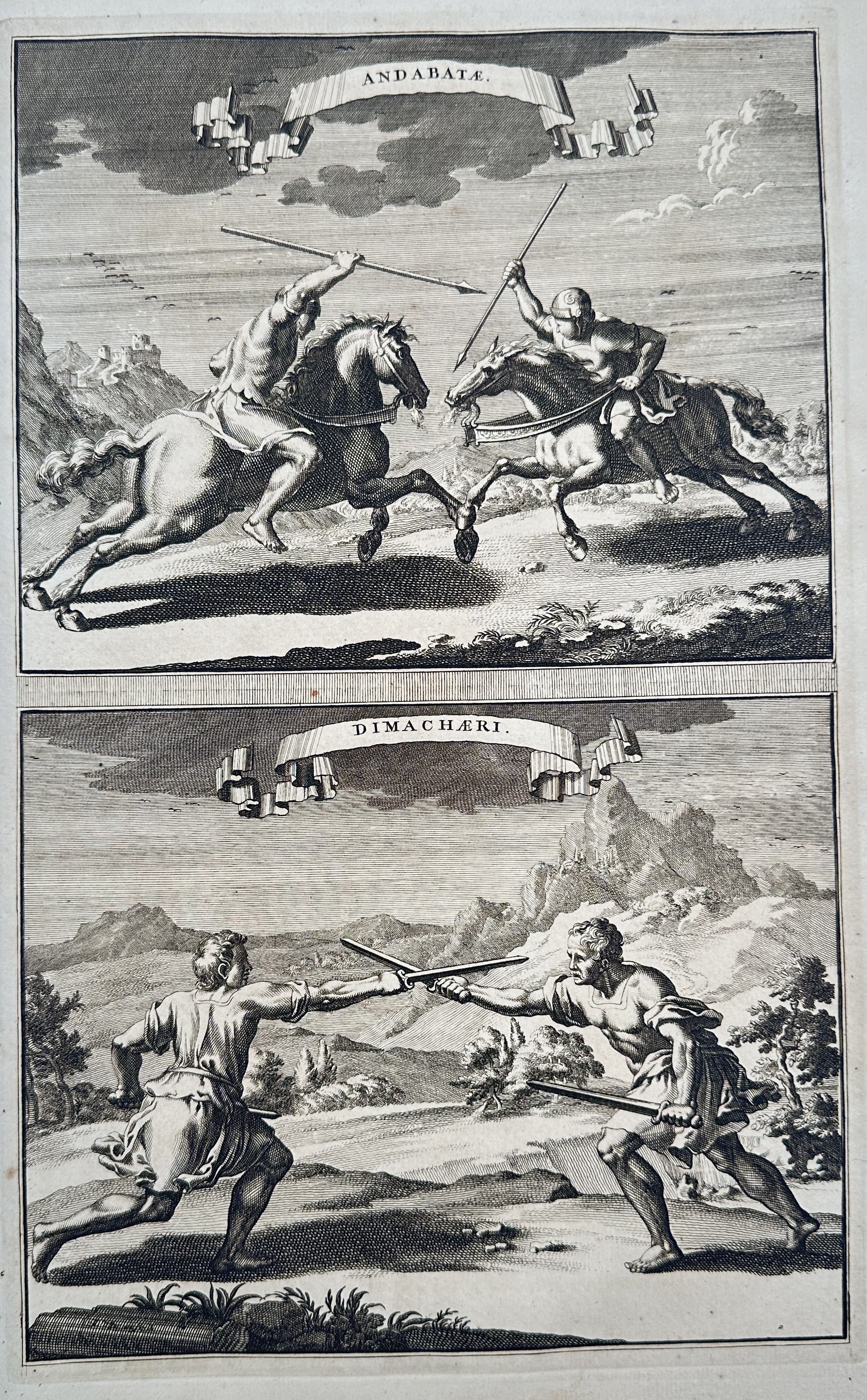 Bernard de Montfaucon (1655–1741) – Andabatae and Dimac | Auktion